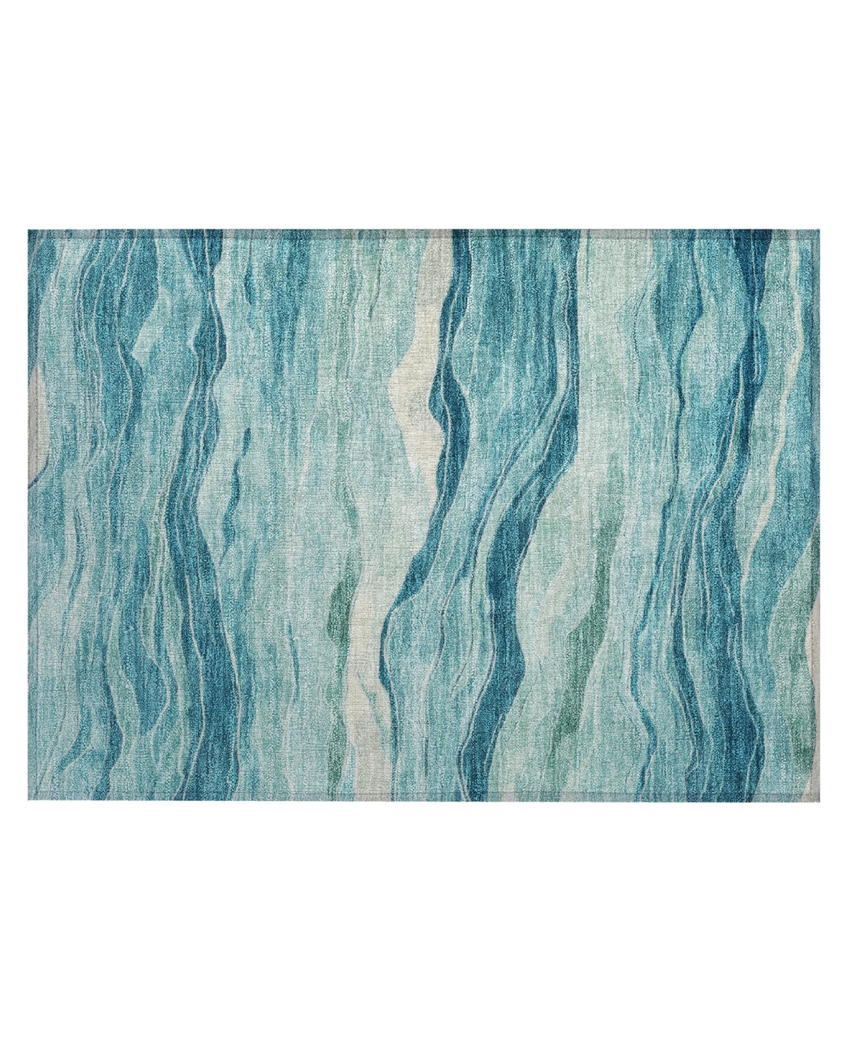 Click here for Addison Chantille ACN1251 18x26 Area Rug - Turquoi... prices
