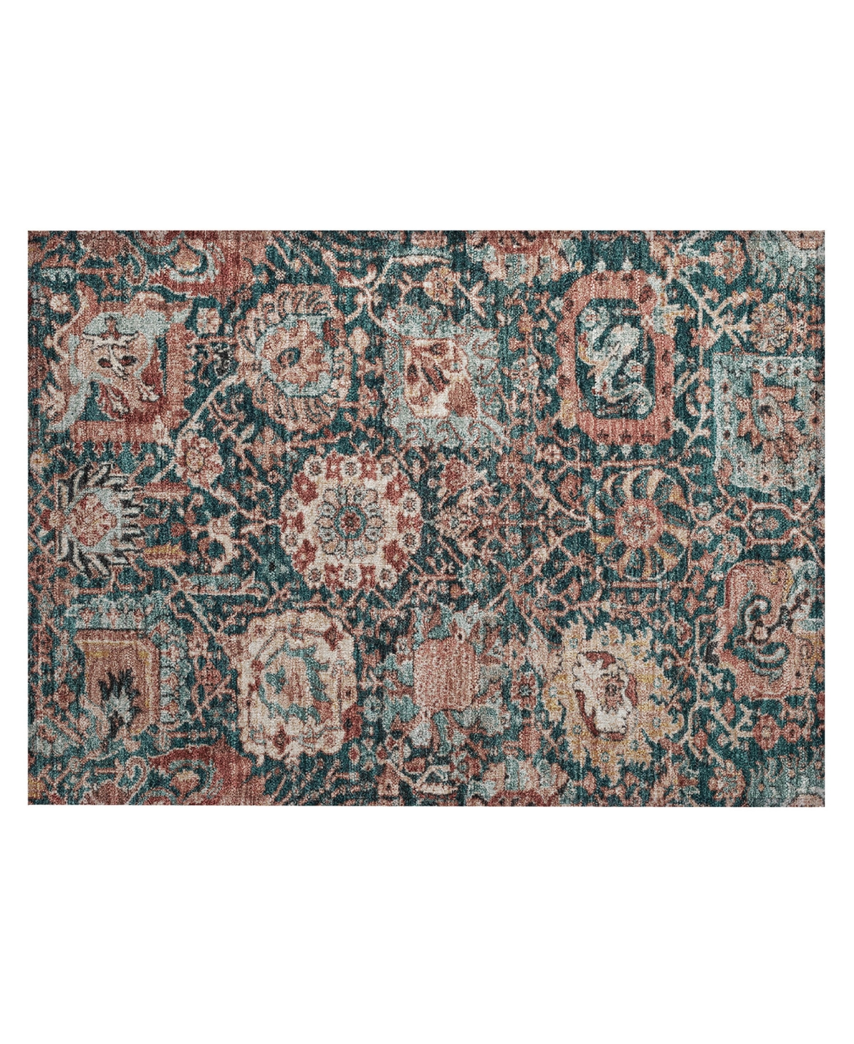 Click here for Addison Chantille ACN1324 18x26 Area Rug - Salmon prices