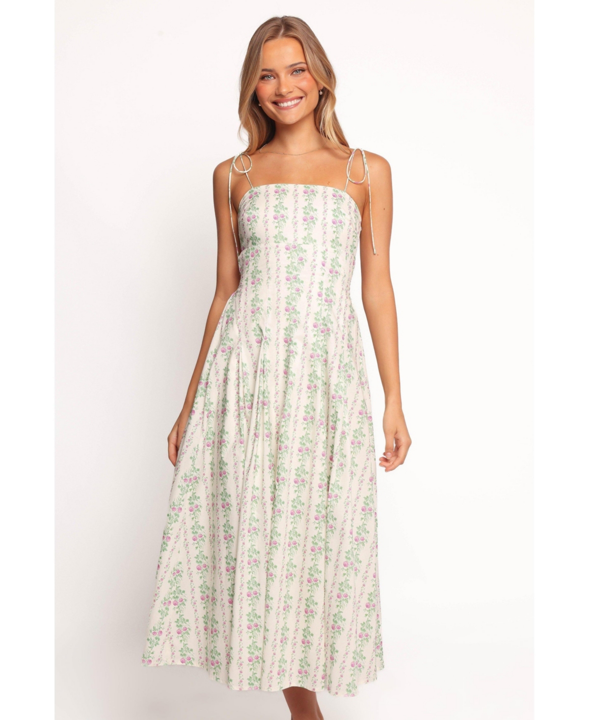 Click here for Petal and Pup Emory Maxi Dress - Cream prices
