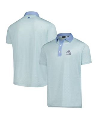 FootJoy Men's Light Blue Truist Championship ProDry Lattice Print Lisle ...