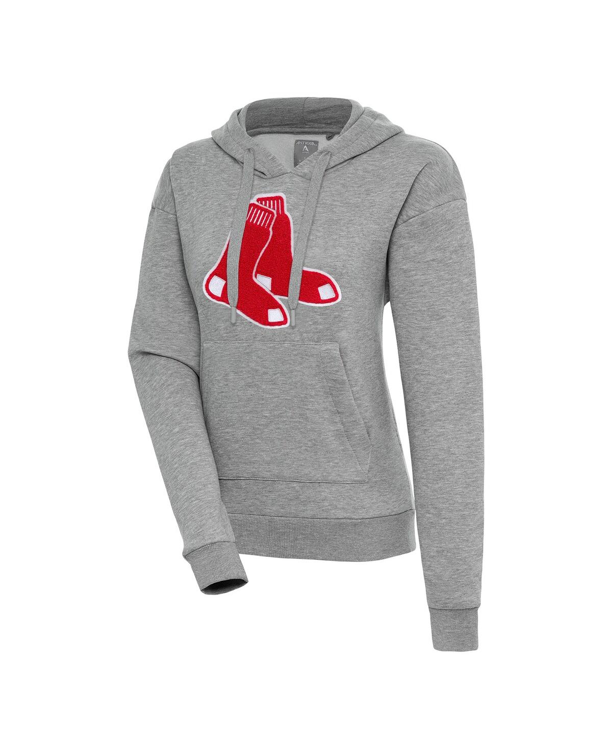 Click here for Antigua Womens Heather Gray Boston Red Sox Victory... prices