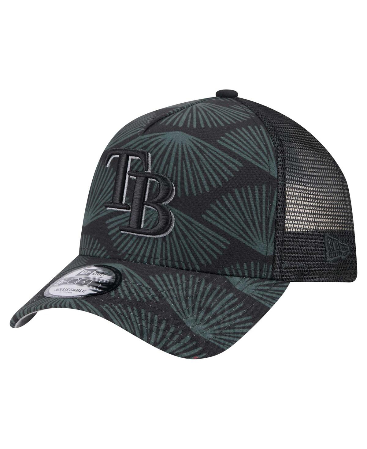 Click here for New Era Mens Black Tampa Bay Rays 9FORTY A-Frame T... prices