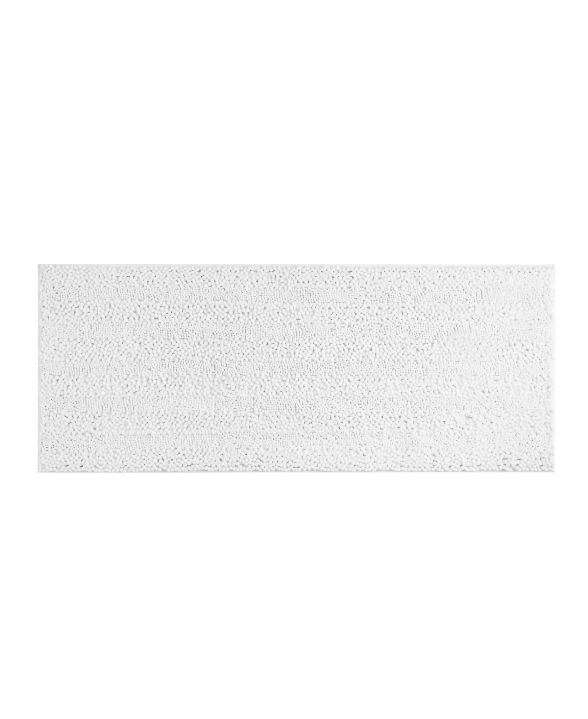 Click here for Laura Ashley Astor Chenille Bath Mat  24 x 60 - Wh... prices