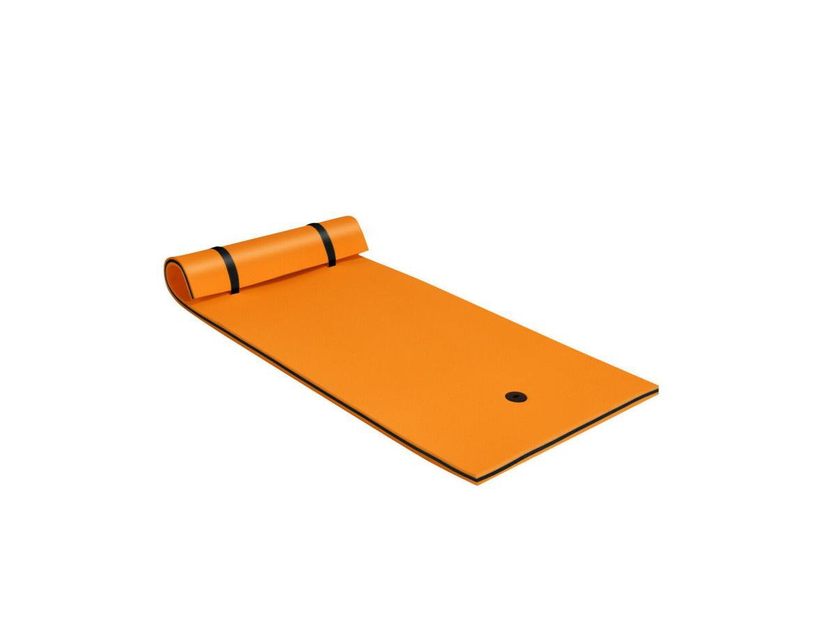 Click here for Hongge 3-Layer Relaxing Tear-proof Water Mat - Ora... prices
