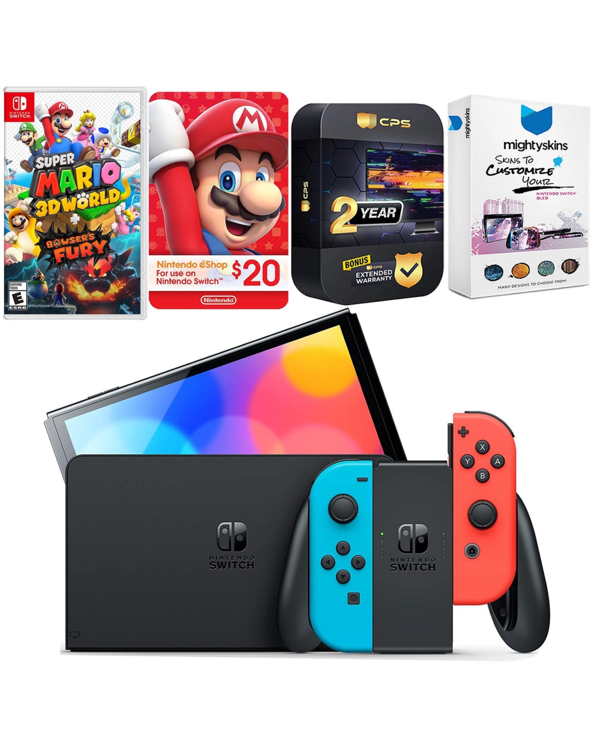Click here for Nintendo Switch Neon Red & Blue Oled Console with... prices