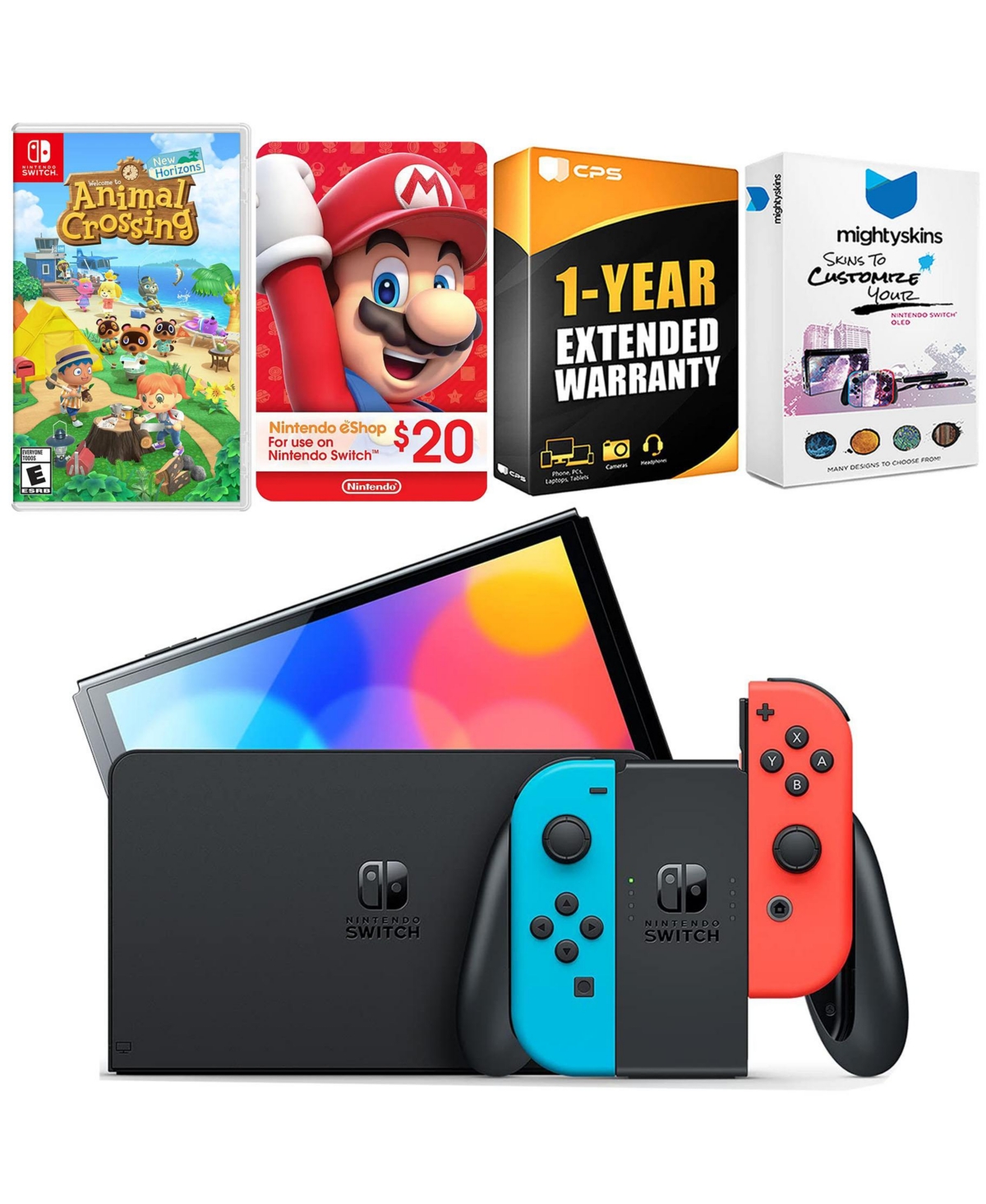 Click here for Nintendo Switch Neon Red & Blue Oled Console with... prices