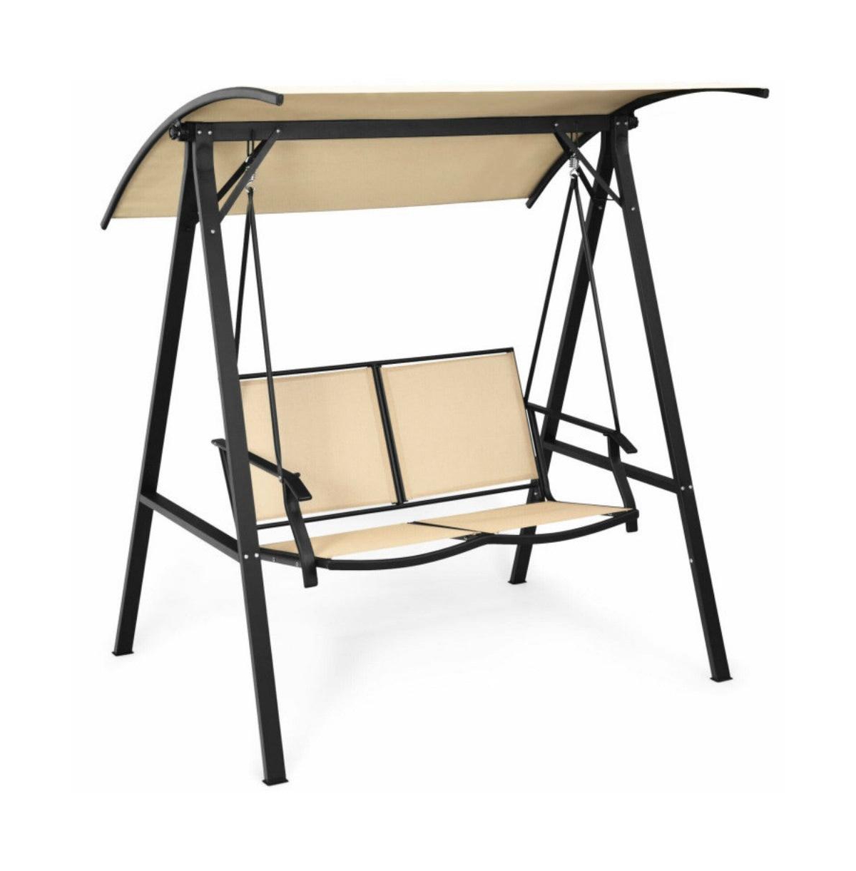 Click here for 2 Person Patio Swing with Weather Resistant Glider... prices