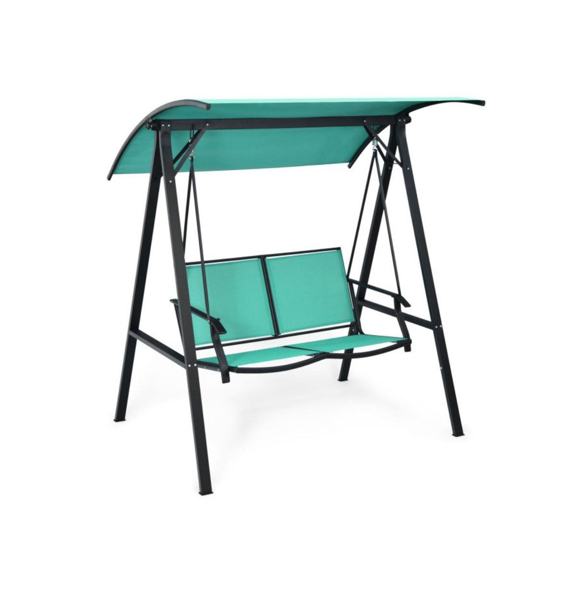 Click here for 2 Person Patio Swing with Weather Resistant Glider... prices