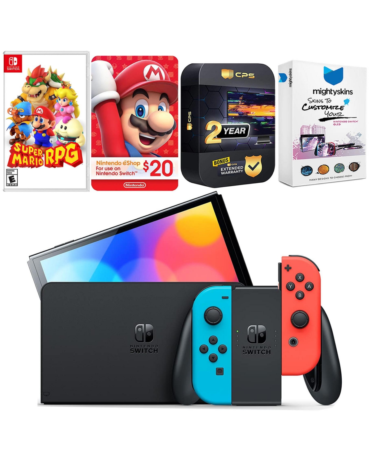 Click here for Nintendo Switch Neon Red & Blue Oled Console with... prices
