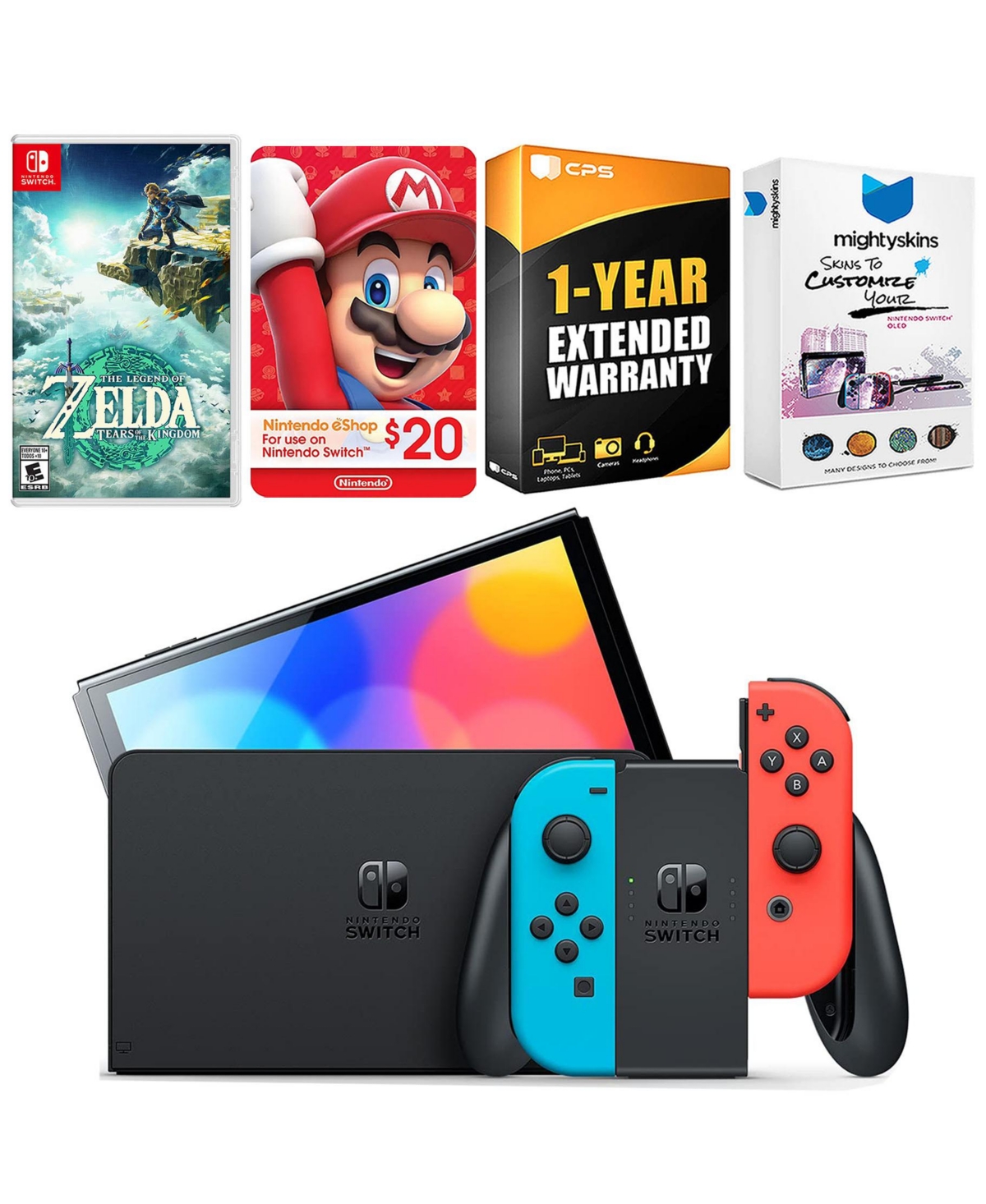 Click here for Nintendo Switch Neon Red & Blue Oled Console with... prices