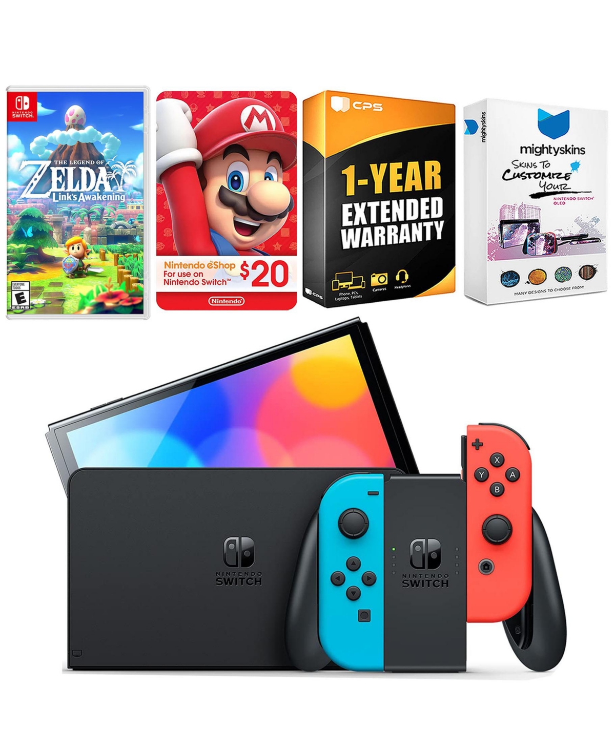 Click here for Nintendo Switch Neon Red & Blue Oled Console with... prices
