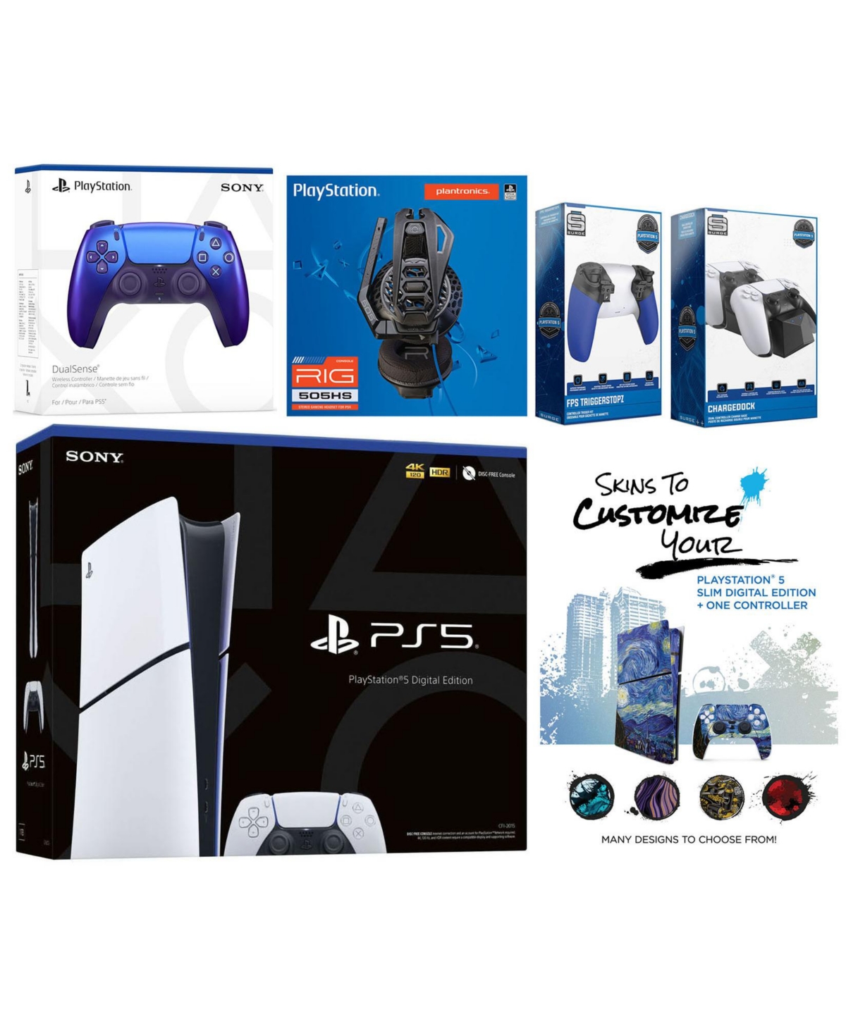 Click here for Sony Playstation 5 Slim Digital with Extra Volcani... prices