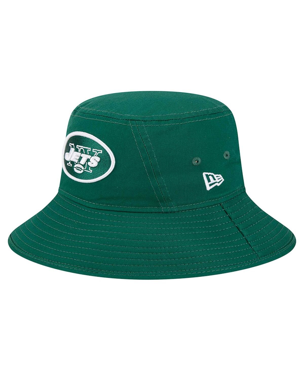 Click here for New Era Mens Green New York Jets Main Bucket Hat -... prices