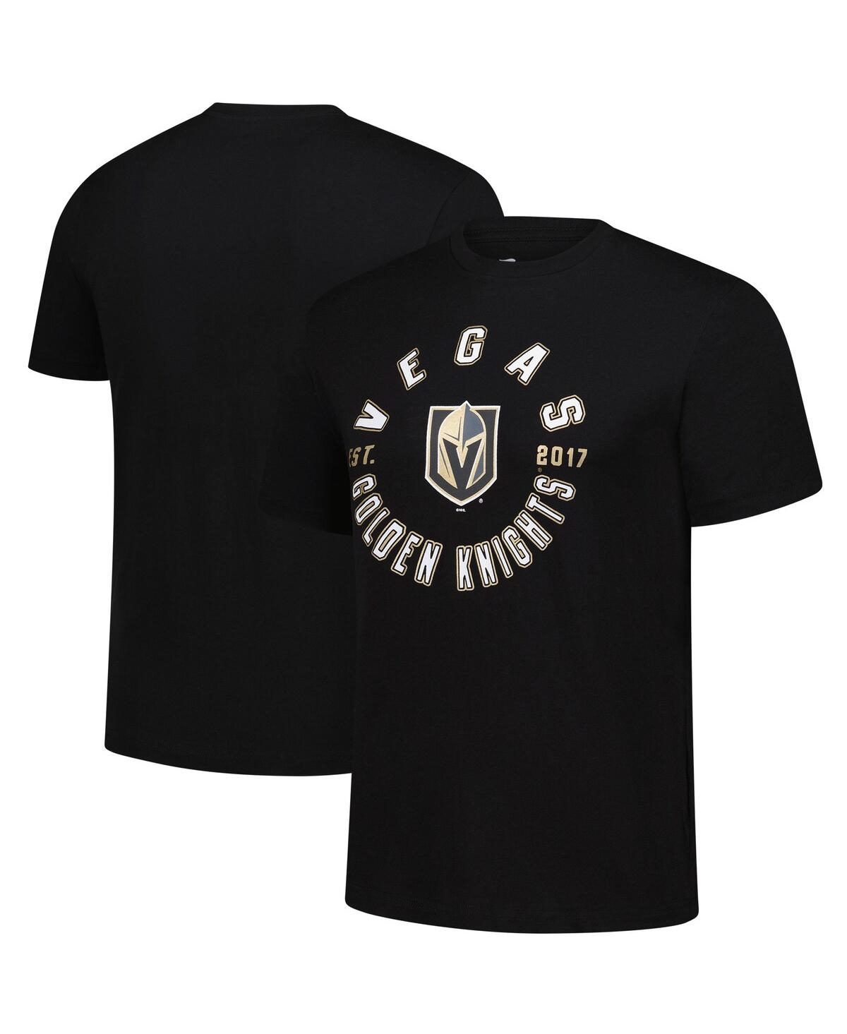 Click here for Fanatics Mens Black Vegas Golden Knights Serve T-S... prices
