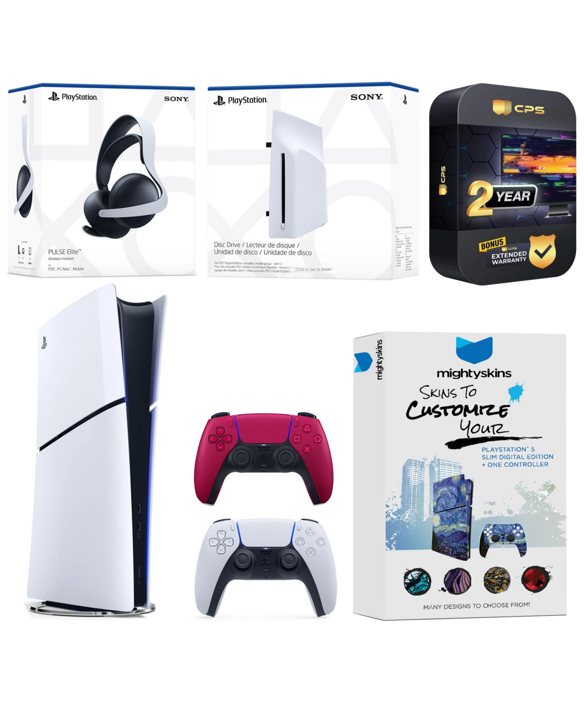 Click here for Sony PlayStation 5 Slim Digital Bundle with Disc D... prices