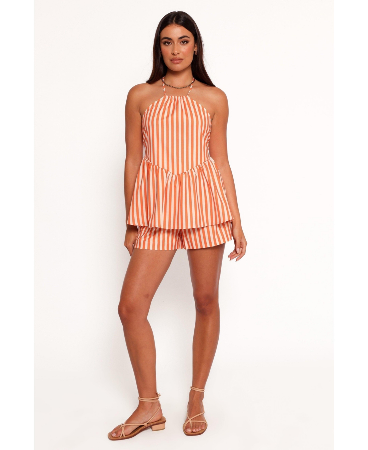 Click here for Petal and Pup Womens Valencia Halterneck Top - Ora... prices