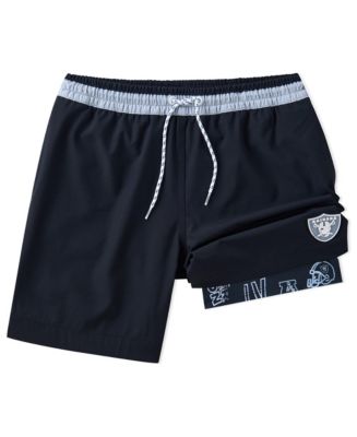 Chubbies Men's 5.5" Black Las Vegas Raiders Lined Classic Swim Trunks ...
