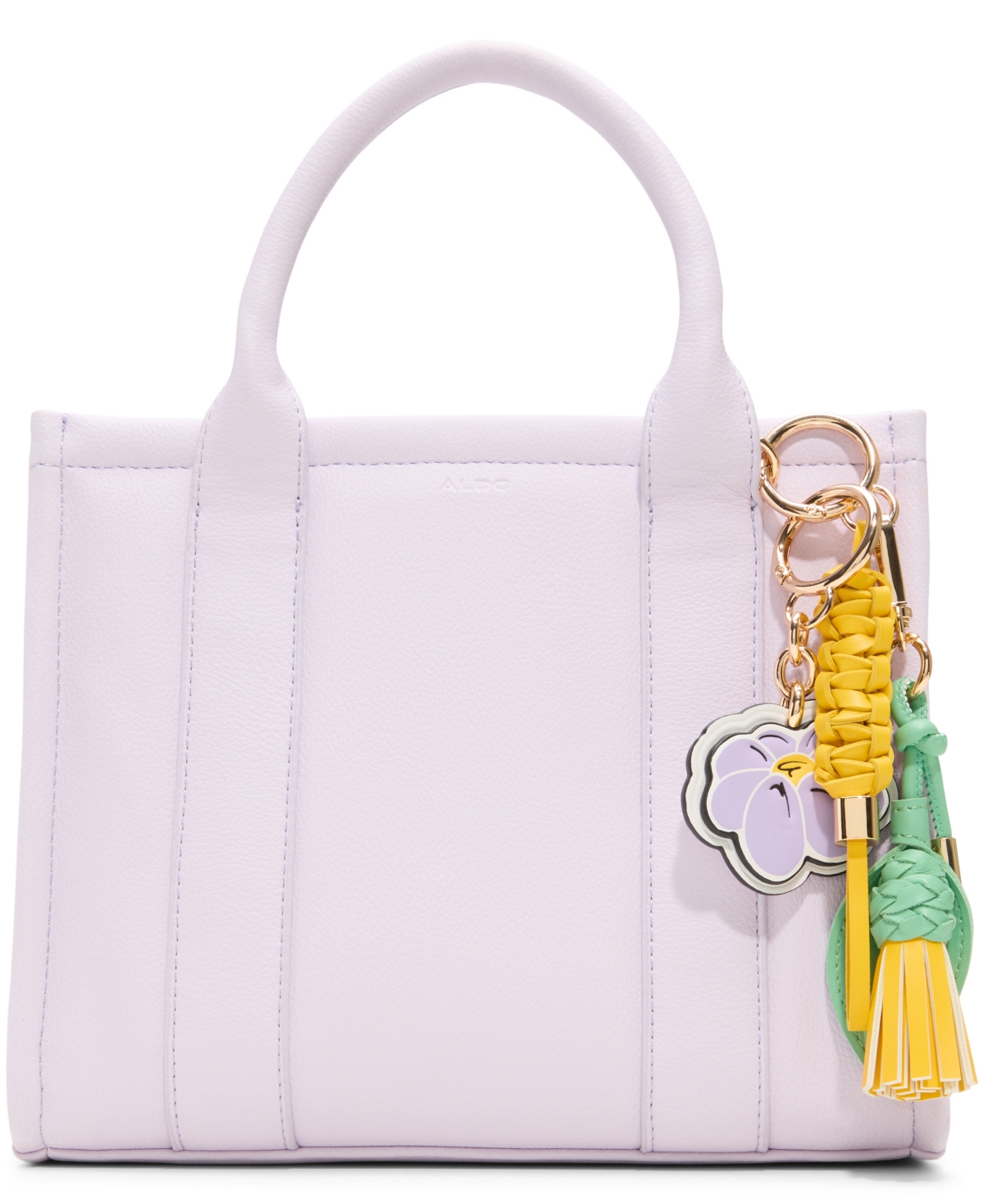 Click here for Aldo Dinasami04 Medium Satchel Bag - Smooth Lilac prices