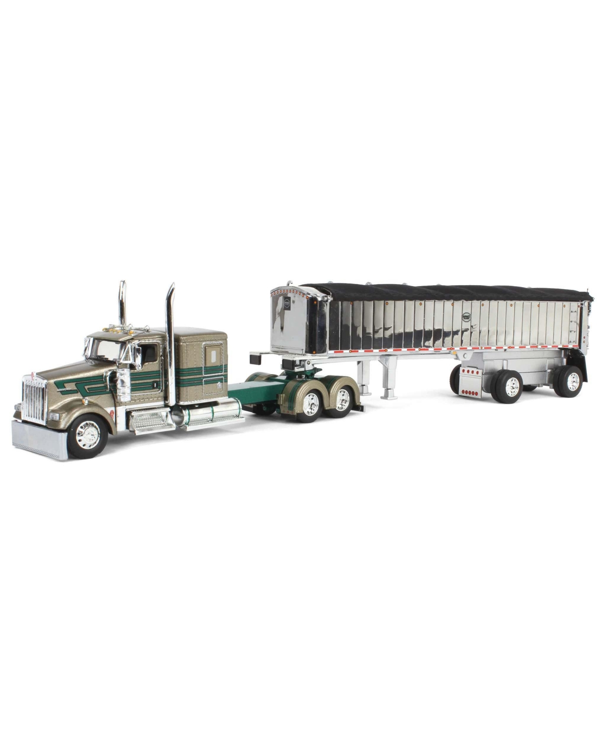 Click here for 1/64 Kenworth W900L w/ Mac Dump Trailer D&D Haulin... prices