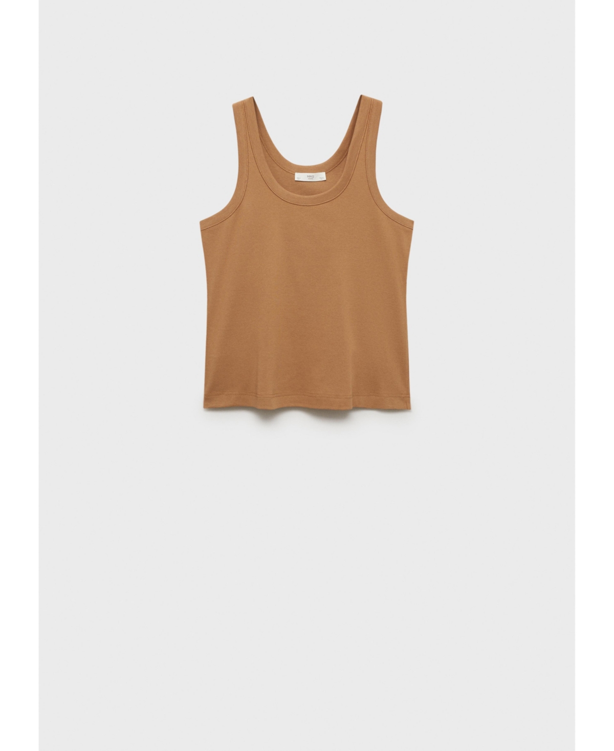 Click here for Mango Womens Cotton Strap Top - Mustard prices