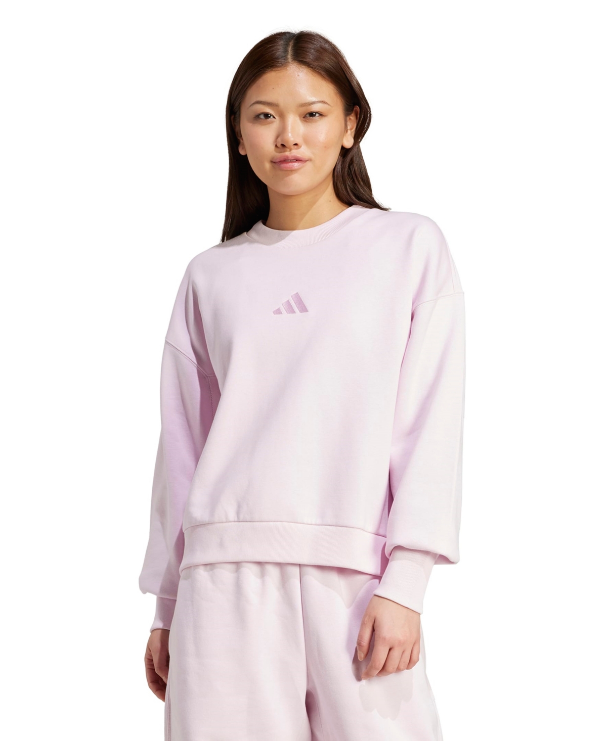 Click here for Adidas Womens All Szn Loose Fit Fleece Sweatshirt... prices