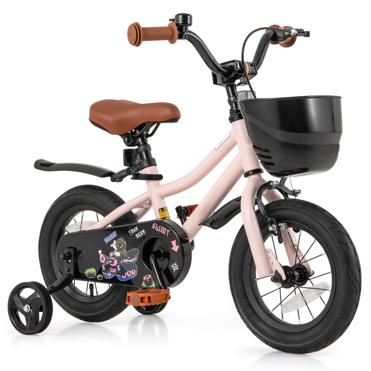 Click here for Kids Bike with Basket and Adjustable Handlebar for... prices