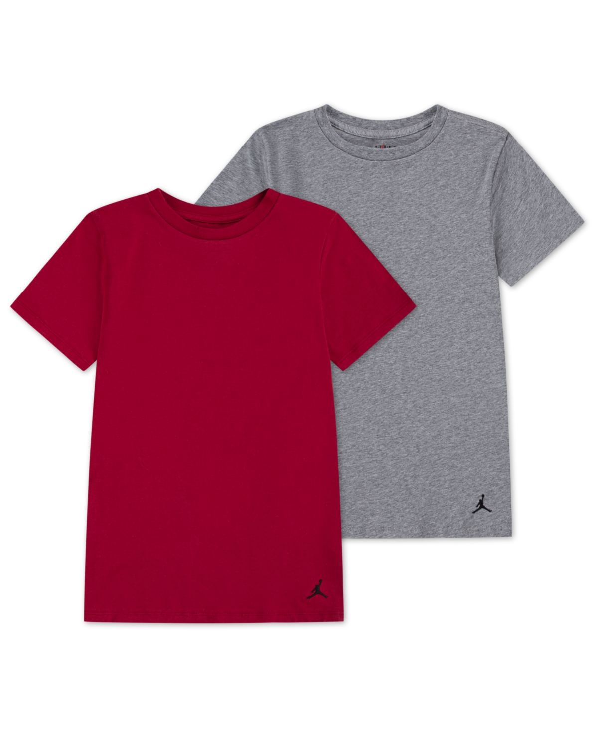 Click here for Jordan Big Boys Flight Base T-shirt  Pack of 2 - G... prices