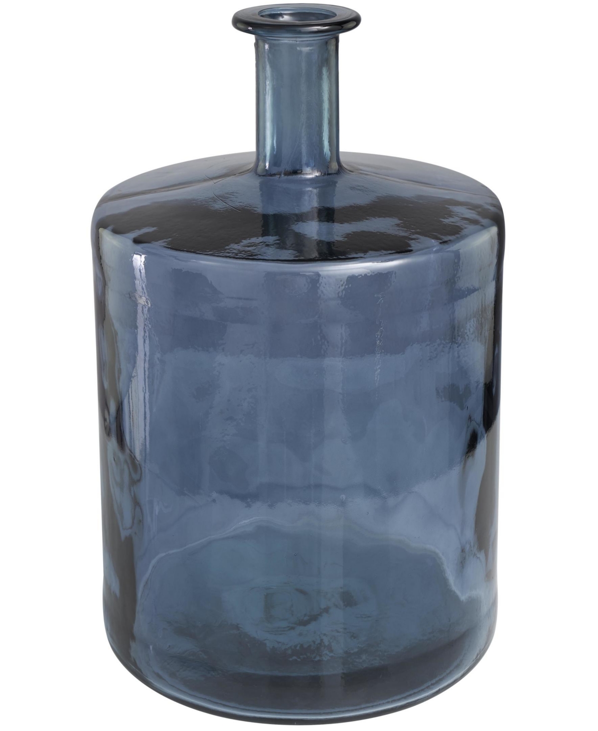 Click here for Rosemary Lane Glass 18 Bottleneck Modern Vase - Bl... prices