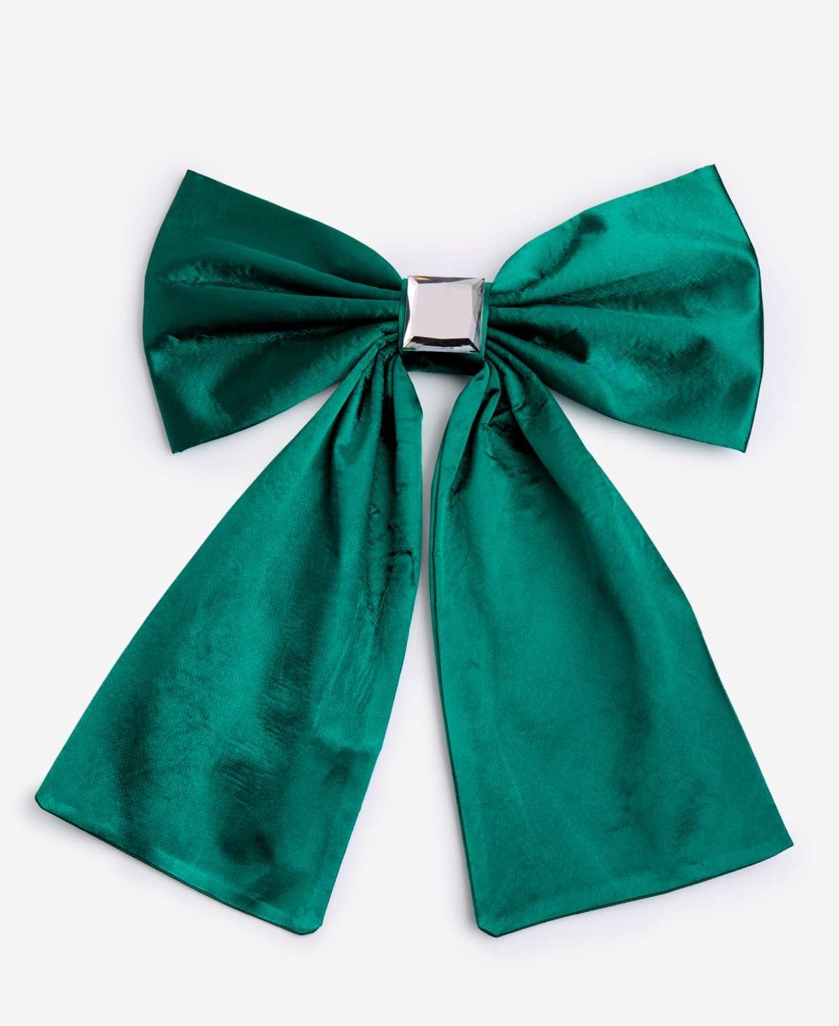 Click here for Holiday Lane Gilded Glamour Green Bow Clip Ornamen... prices