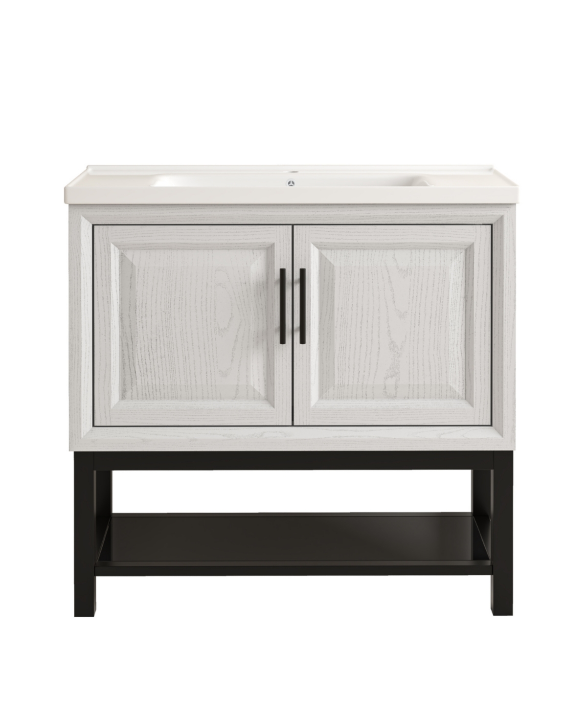 Click here for 36" Vanity with Ceramic sink - White prices