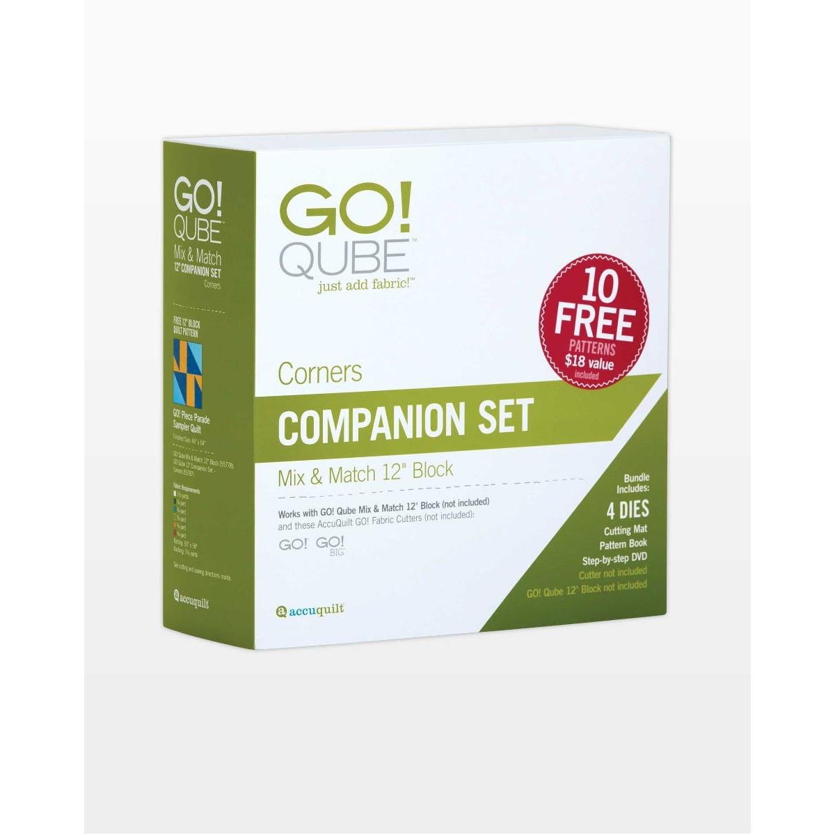 Click here for Accuquilt Go! Qube 12" Companion Set-Corners prices