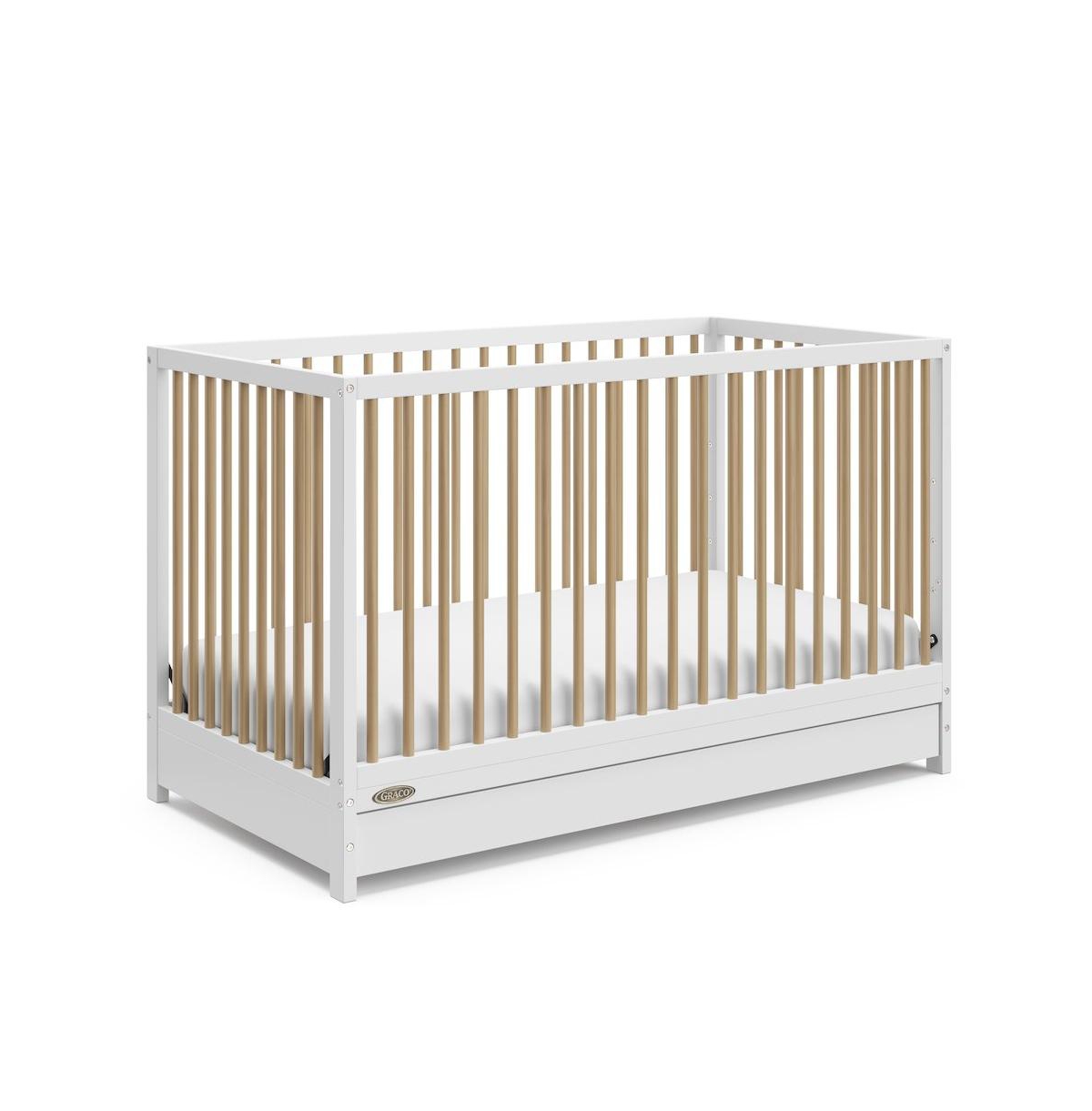 Click here for Graco Teddi 5-in-1 Convertible Crib with Drawer -... prices