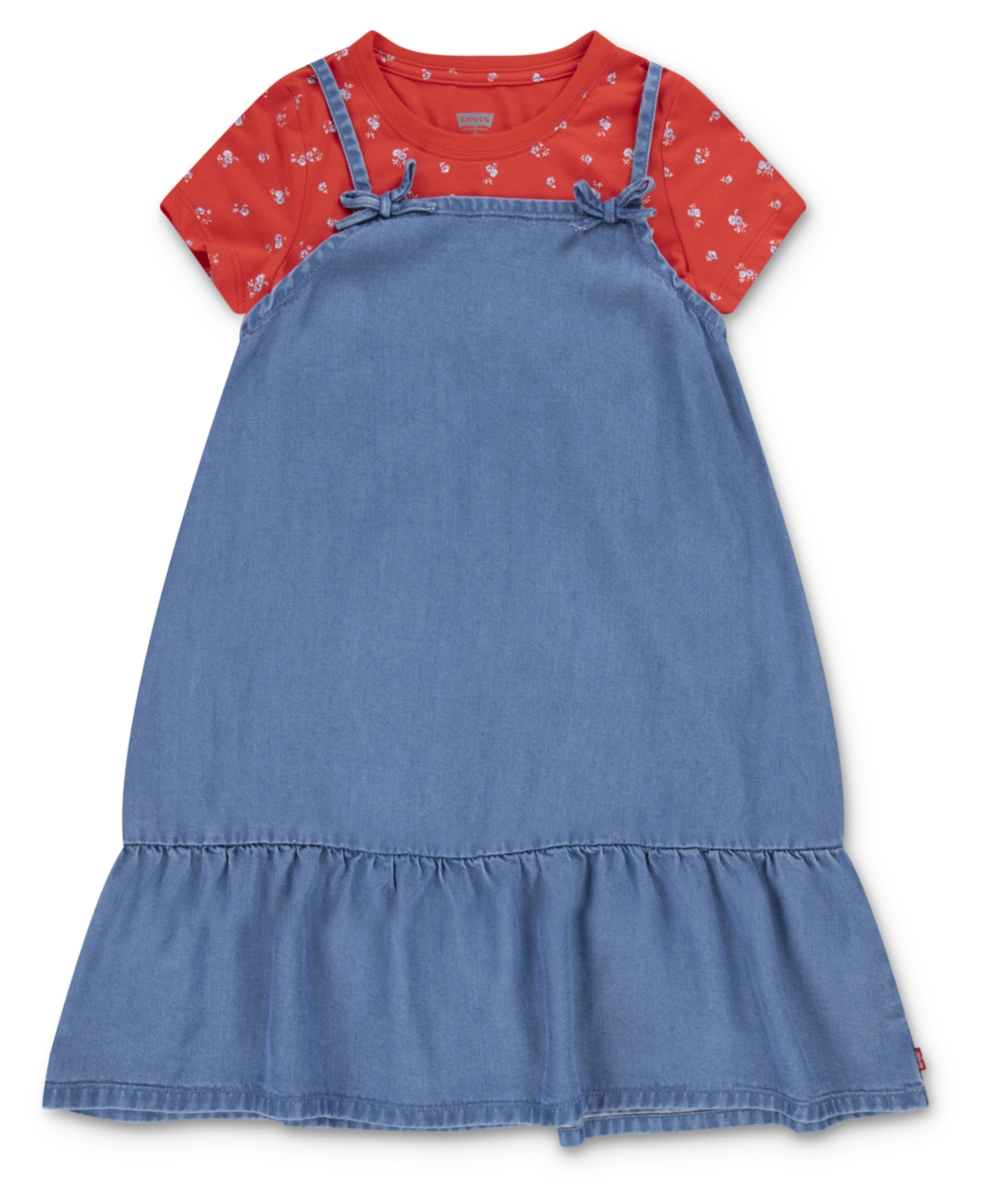 Click here for Levis Big Girls Layerable Dress with T-Shirt - Spl... prices