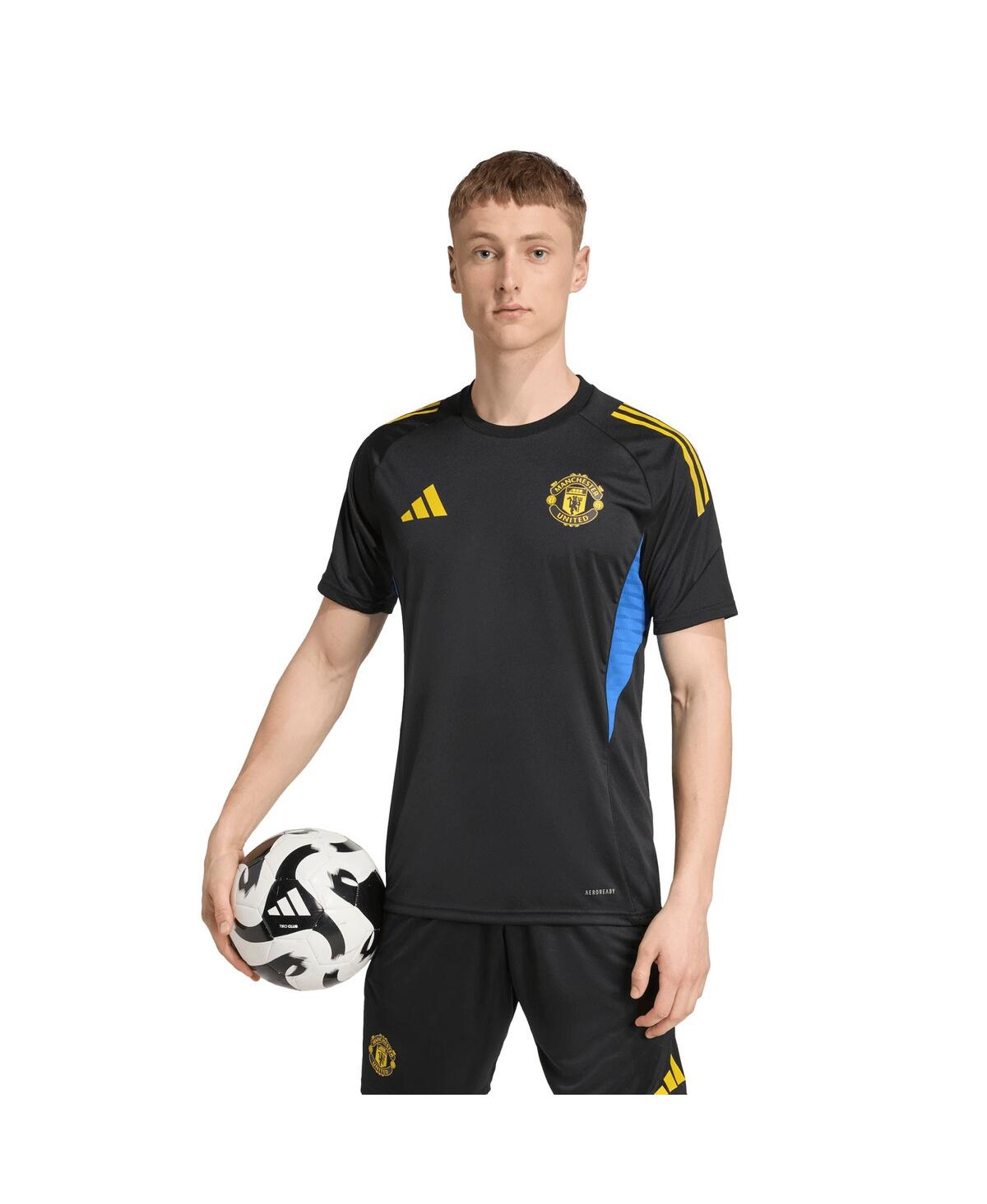 Click here for Adidas Mens Black Manchester United 2025/26 Aerore... prices