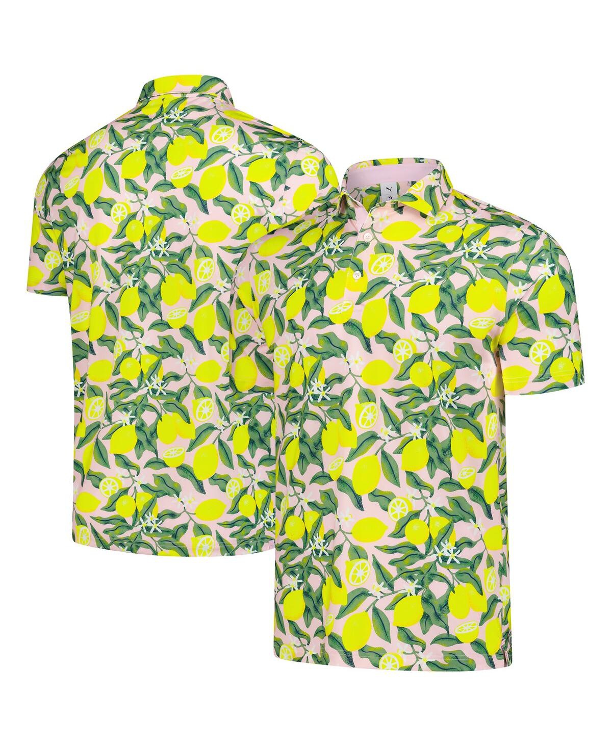 Click here for Puma Mens Pink Arnold Palmer Mattr Lemon Branch Po... prices