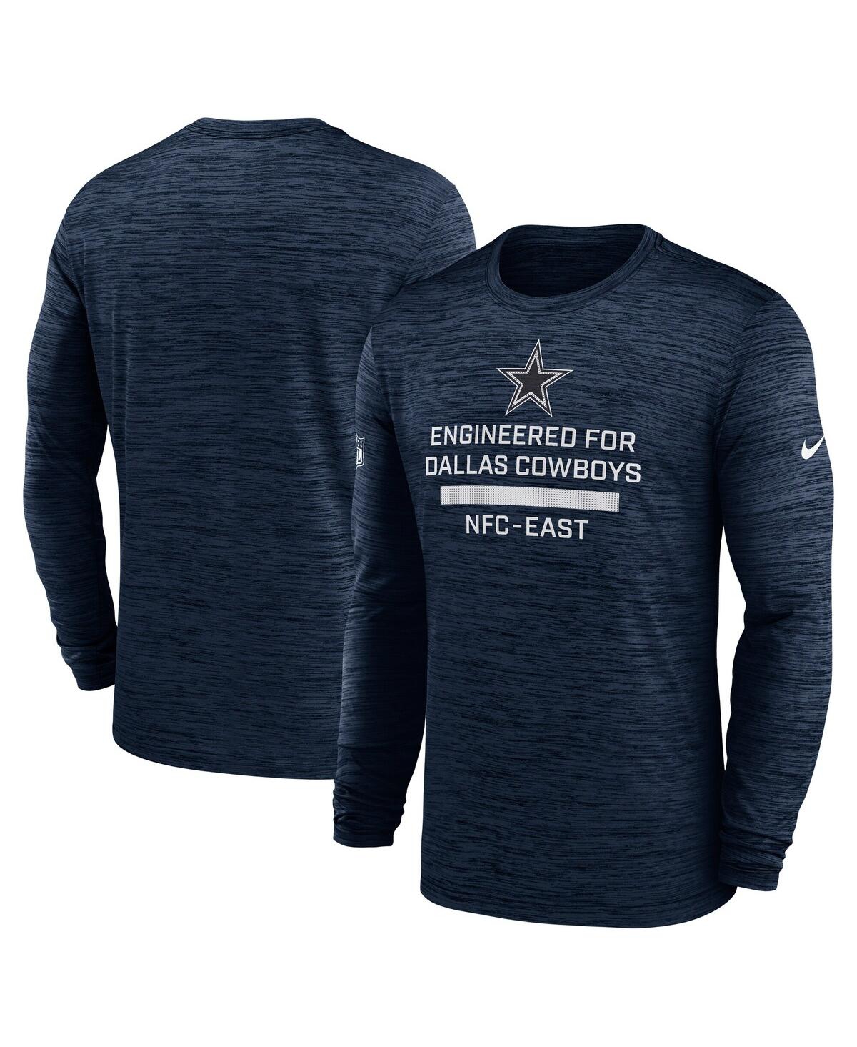 Click here for Nike Mens Navy Dallas Cowboys Sideline Velocity Pe... prices