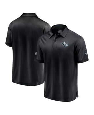 Fanatics Men's Black Utah Mammoth Authentic Pro Rink Polo Shirt - Macy's