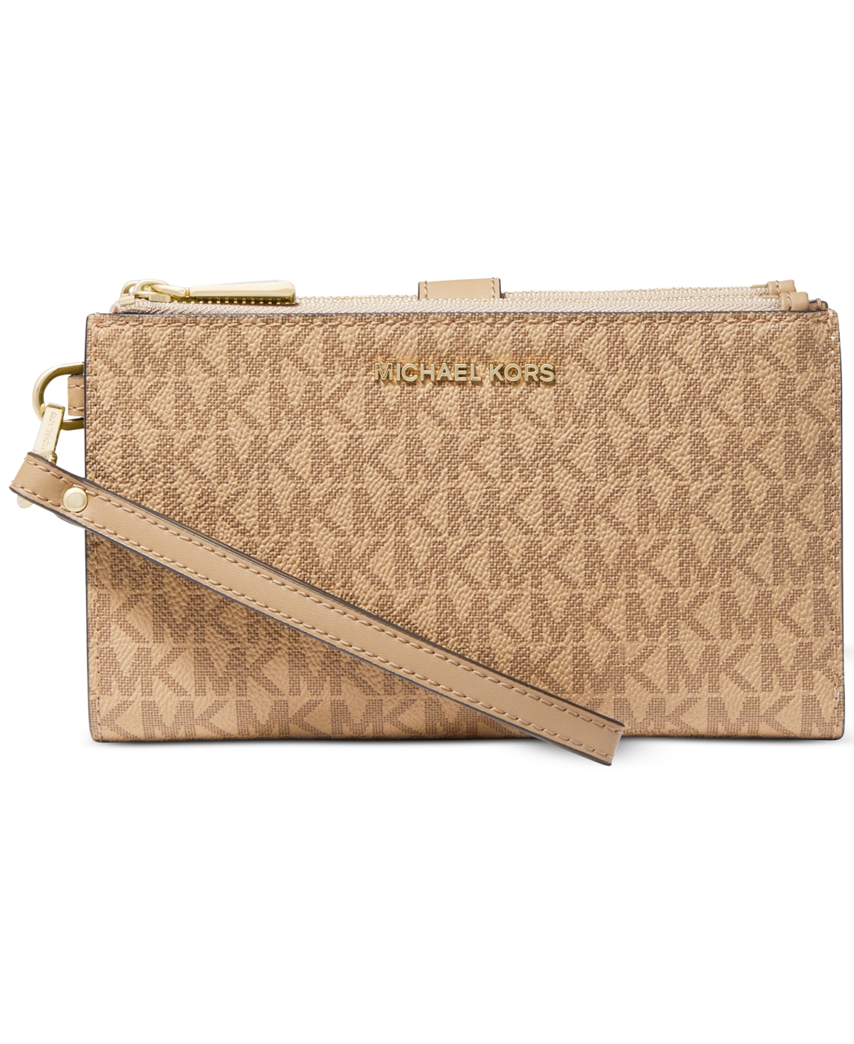 Click here for Michael Michael Kors Jet Set Double Zip Wristlet -... prices