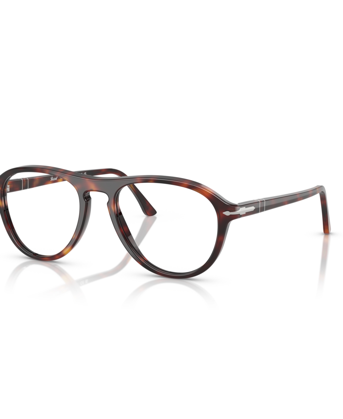 Click here for Persol Unisex Pilot Eyeglasses  PO3371V - Havana prices