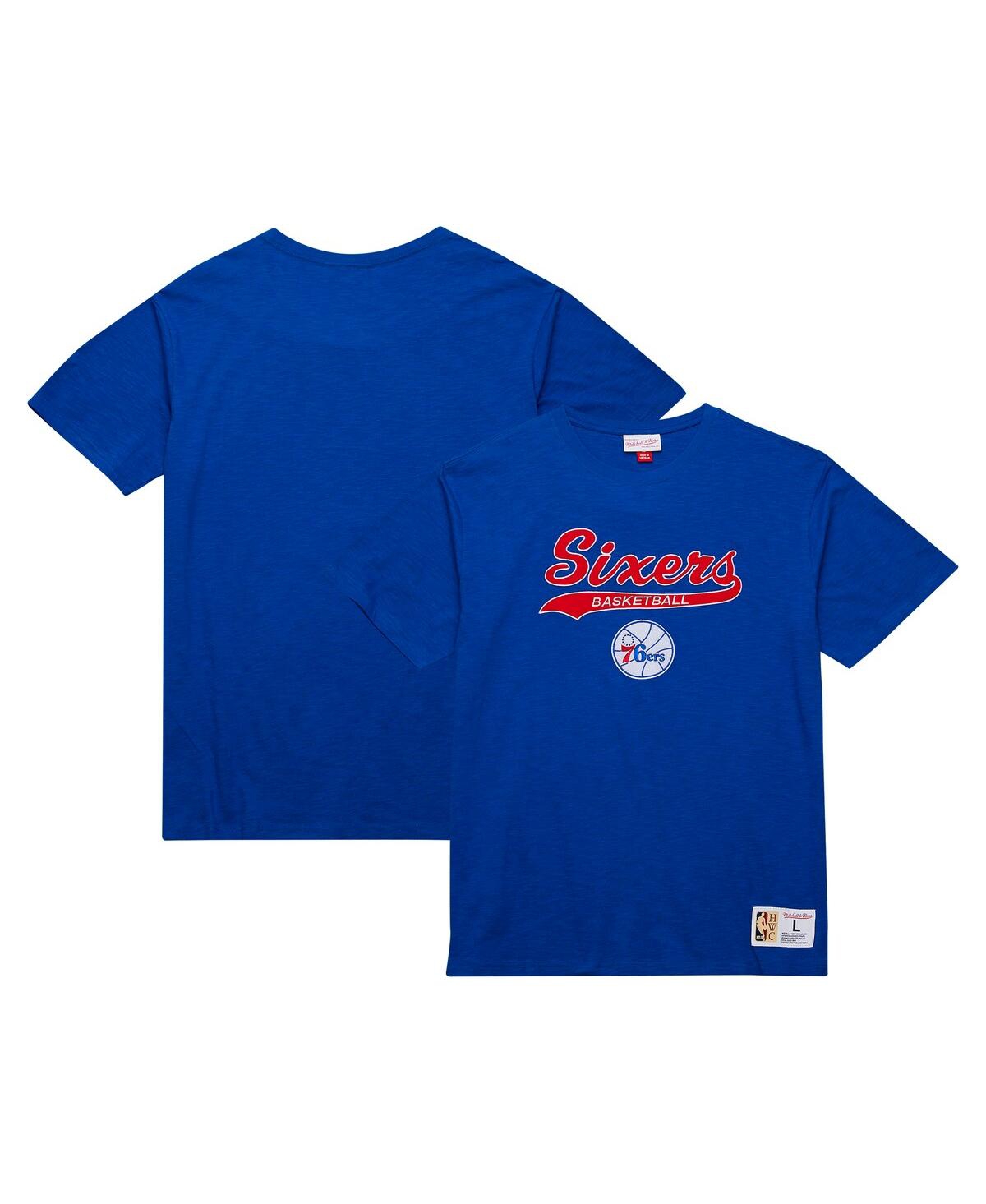 Click here for Mitchell & Ness Mens Royal Philadelphia 76ers Hard... prices