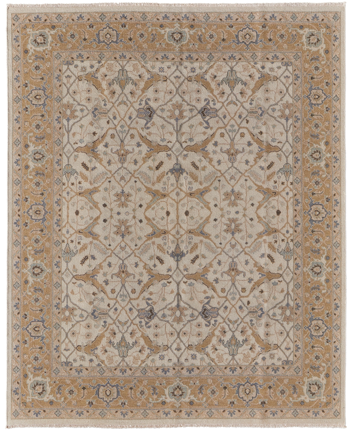 Click here for Feizy Corbitt 0611F 2x3 Area Rug - Ivory  Gold prices