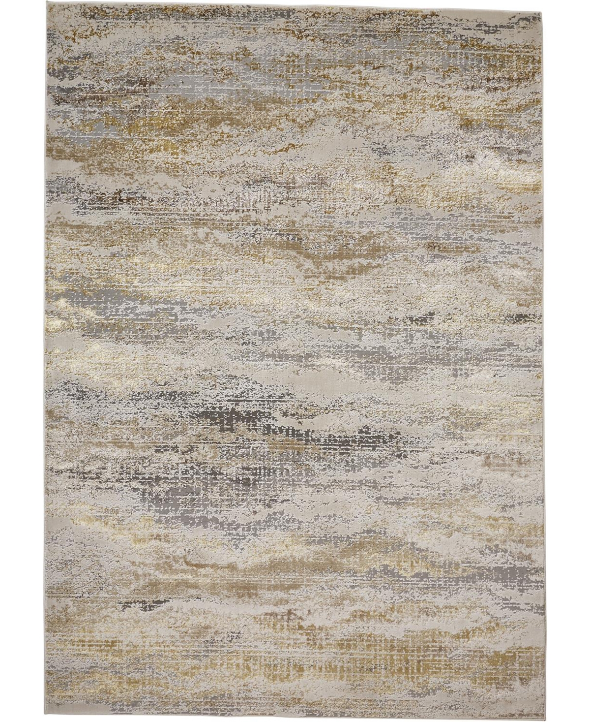 Click here for Feizy Aura 3735F 8x10 Area Rug - Gold  Gray prices
