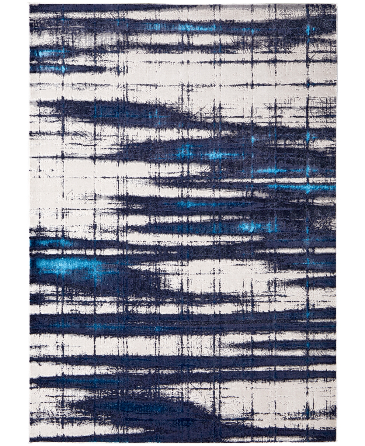 Click here for Feizy Indio 39GZF 311x6 Area Rug - Ivory  Blue prices