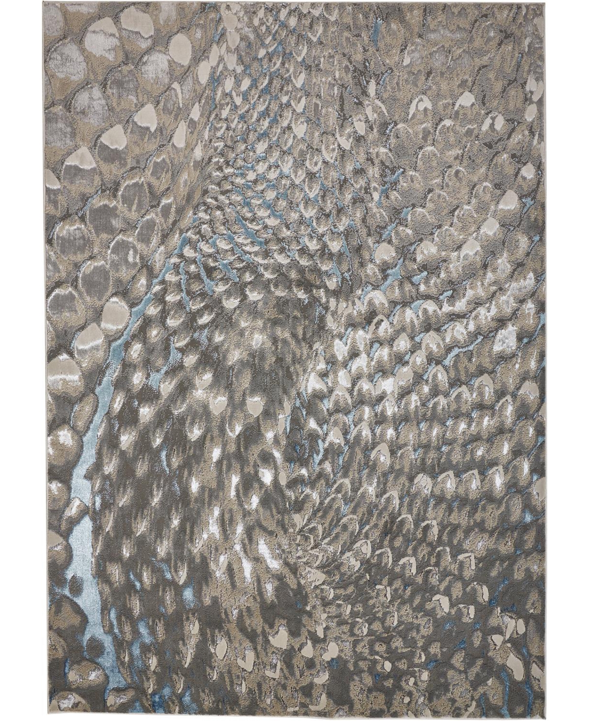 Click here for Feizy Azure 3403F 8x10 Area Rug - Blue  Gray prices