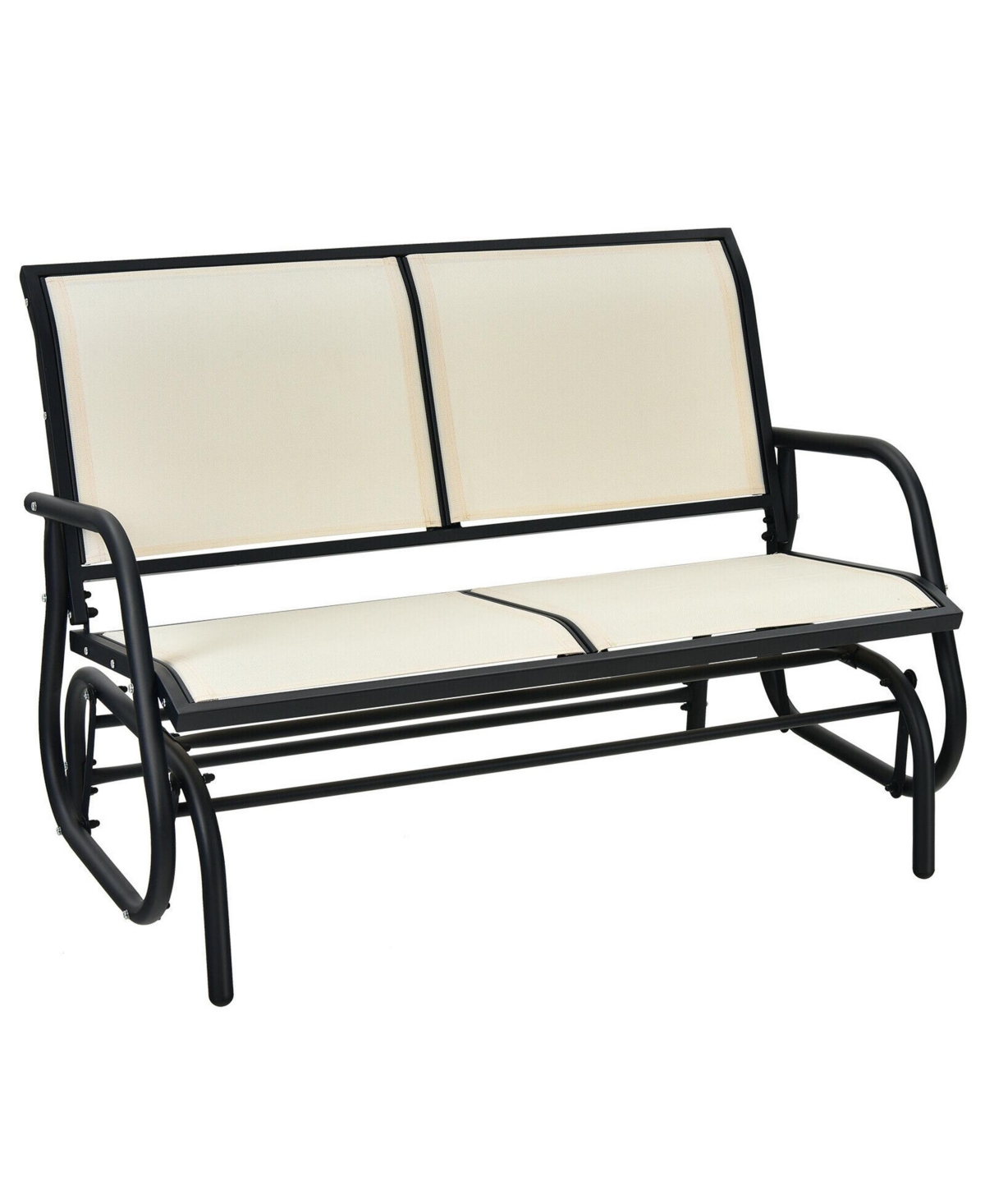 Click here for Gymax Patio Swing Glider Bench Loveseat Rocking Ch... prices