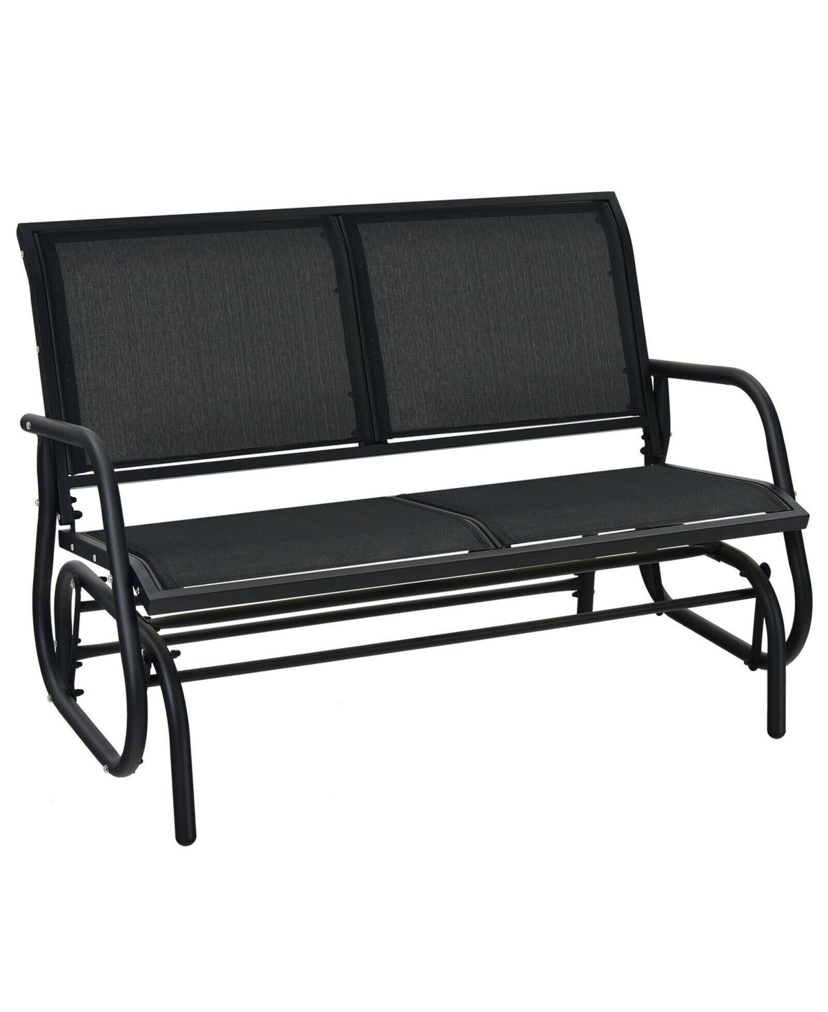 Click here for Gymax Patio Swing Glider Bench Loveseat Rocking Ch... prices