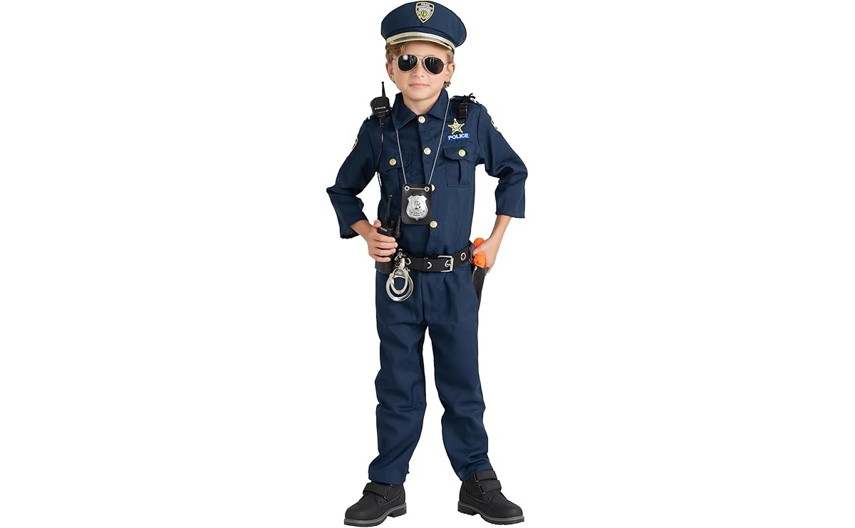 Click here for Dress Up America Police Officer Costume Set - Kids prices