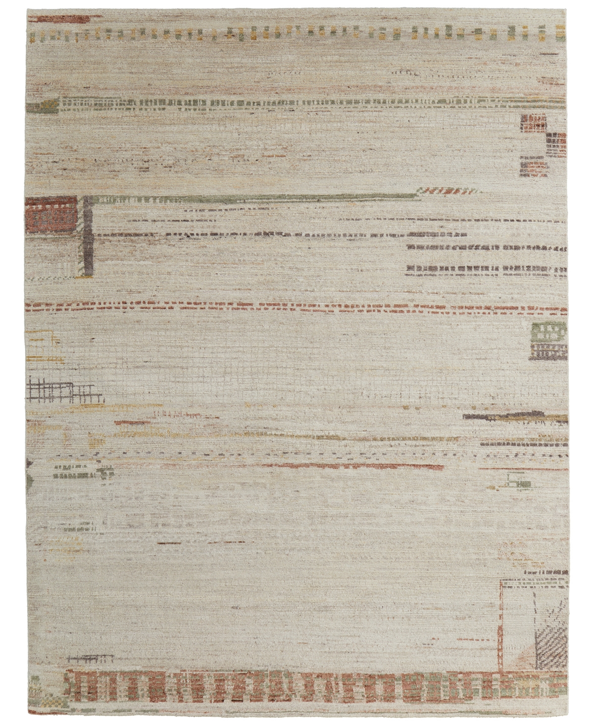 Click here for Feizy Kasbah 69G2F 96x136 Area Rug - Tan  Red prices