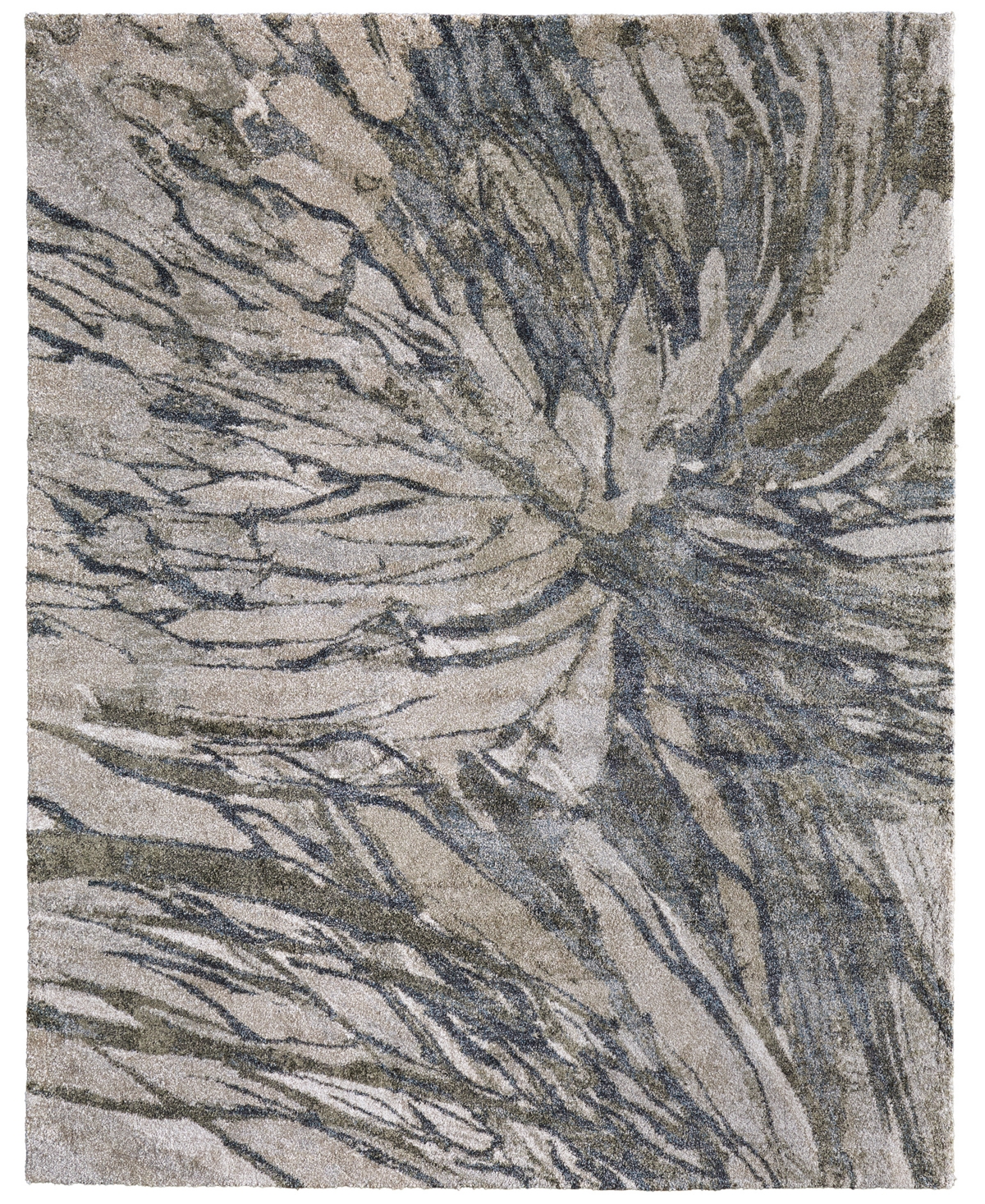 Click here for Feizy Skyview 39Q8F 5x76 Area Rug - Gray  Green prices