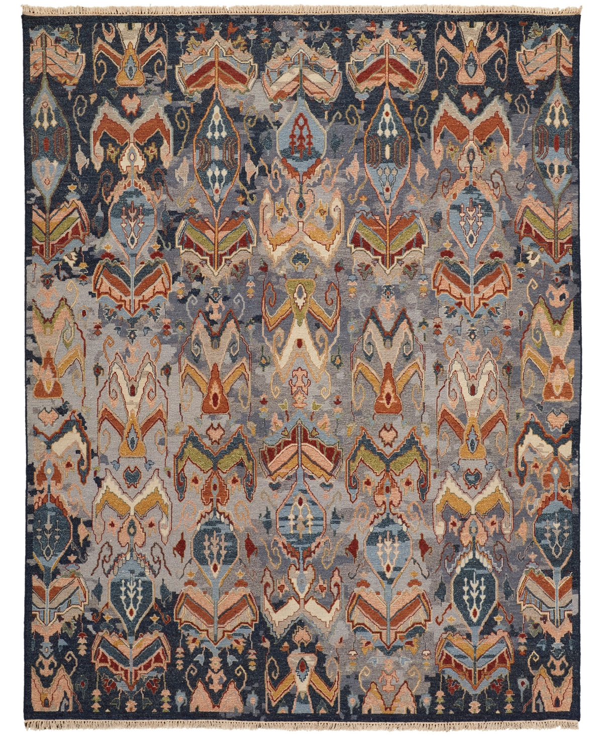 Click here for Feizy Leylan 0563F 2x3 Area Rug - Blue  Tan prices